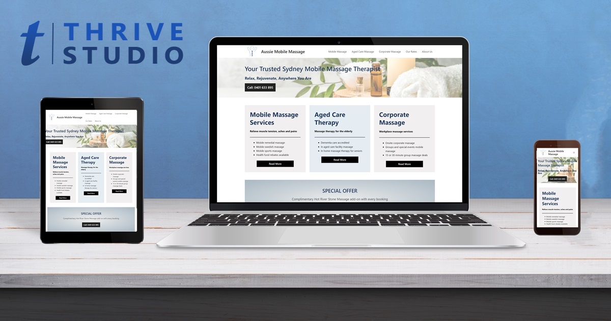 Website Design Agency - Thrive Studio
